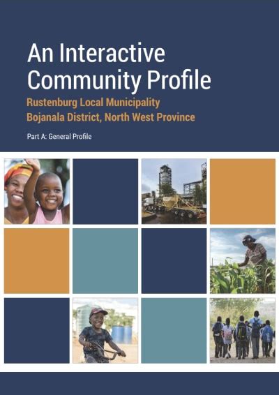 An Interactive Community Profile Rustenburg Local Municipality Bojanala District North West