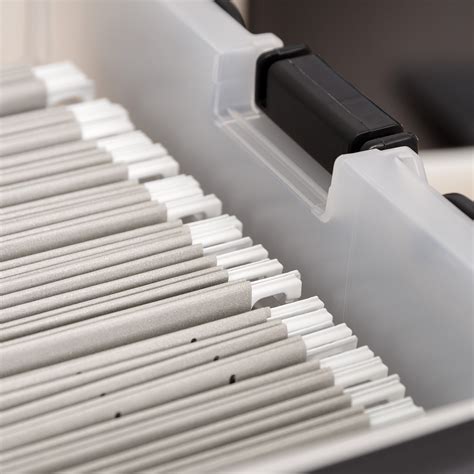 Iris Usa Inc Letter Size Portable Wing Lid File Box 4