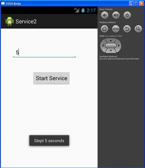 Implementing Simple Intent Service In Android