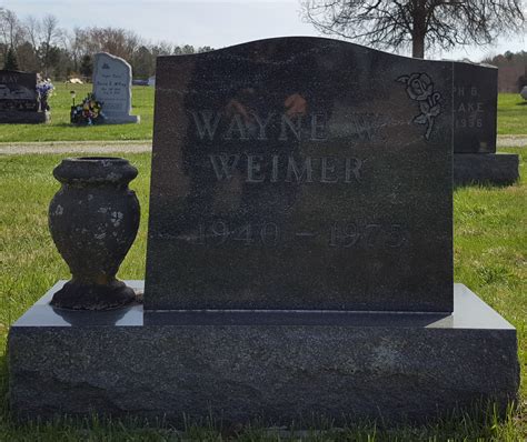 Wayne W Weimer 1940 1975 Find A Grave Memorial