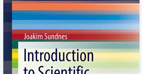 Introduction To Scientific Programming With Python King Of Excel