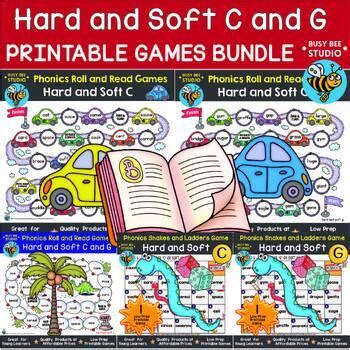 SOFT AND HARD C G GAMES BUNDLE PHONICS ST ND GRADE ACTIVITY INTERVENTIONS