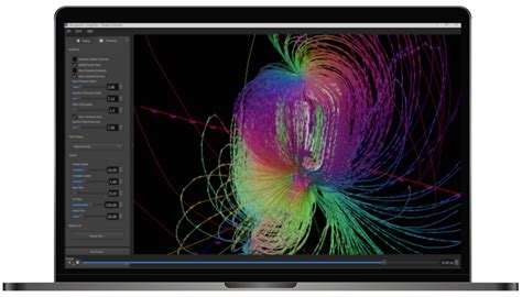 Streamline Visualization Nanographics