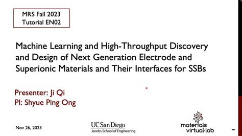 ji qi on linkedin mrs fall 2023 tutorial ml and ht discovery and