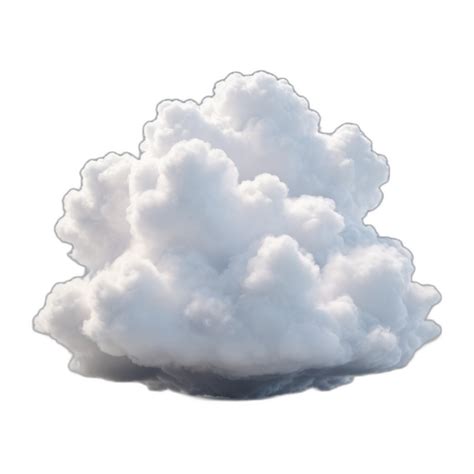 3d Rendered Cloud 38846527 Png
