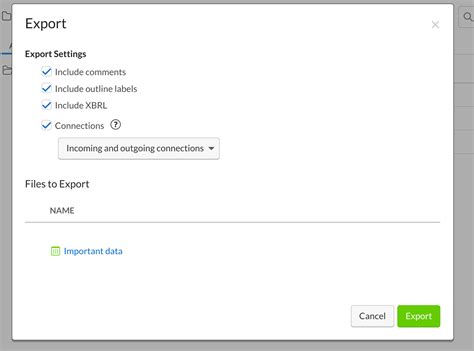 Import Or Export A Workiva File Support Center