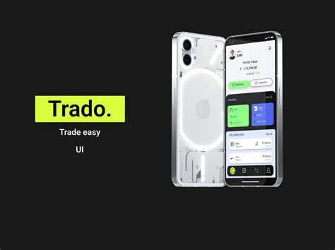 Mobile Trading App Ui Behance