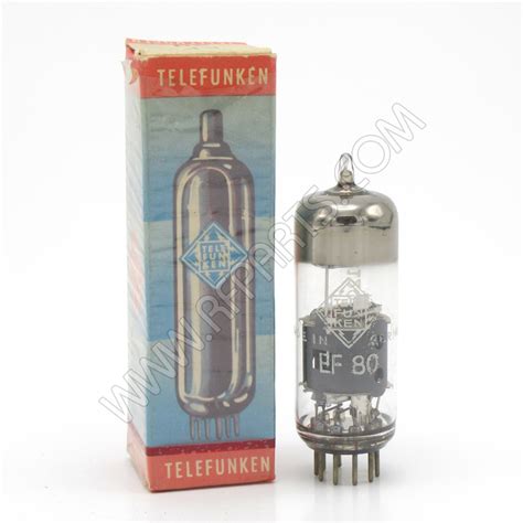 Ef80 Telefunken High Slope R F Pentode New Old Stock New In Box