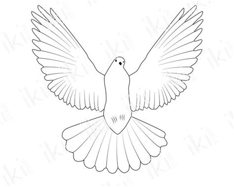 Dove Flying Clipart