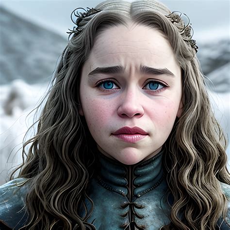 Emilia Clarke Wth Milk Mustache Arthubai