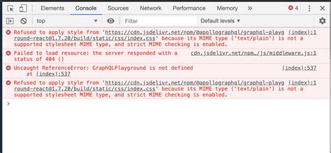 Graphql Playground React1 · Issue