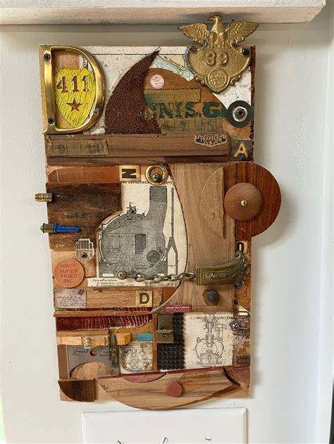 Pin By Matt French On Assemblages 3d Collages Assemblage Art Box