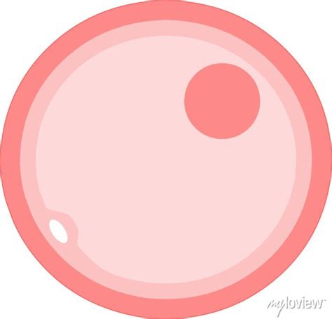 Human Female Egg Cell Ovum Vector Cartoon Illustration Posters For The Wall • Posters Birth