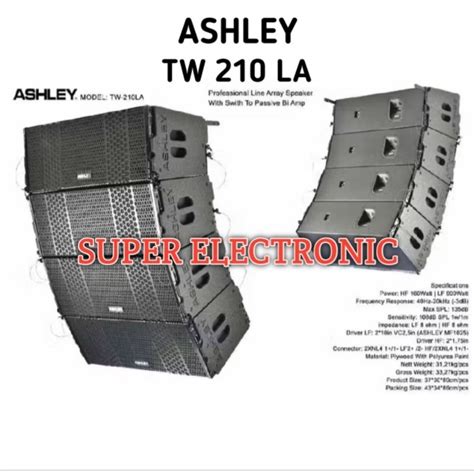 Jual Speaker Line Array Ashley Tw La Original Garansi Resmi