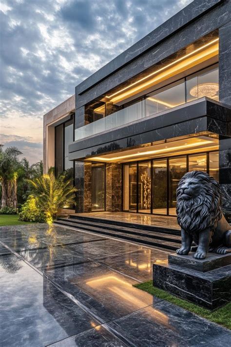 30 Black Luxury Houses To Marvel At