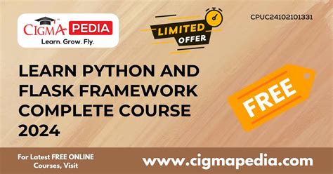 Learn Python And Flask Framework Complete Course 2024 Free Udemy