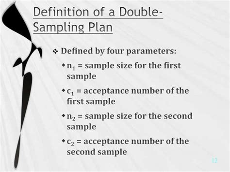 single and double sampling