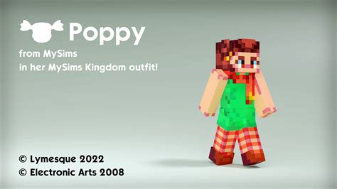 I Made A Poppy Minecraft Skin Rmysims