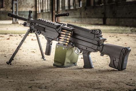 Fn Herstal Unveils New Variant Of Fn Minimi Mk3 Light Machine Gun