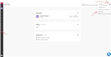 Unable To Remove The App From The List Issue Microsoft Code Push GitHub