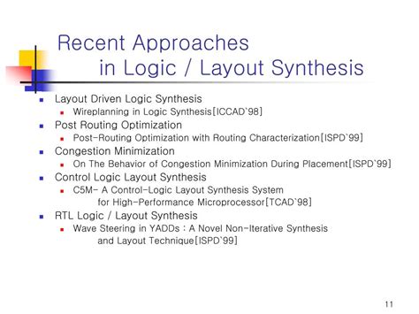 Ppt Deep Submicron Logic Layout Synthesis Powerpoint Presentation Free Download Id234883