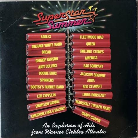 Various Artists Superstar Summer An Explosion Of Hits From Warner Elektra Atlantic Lyrics And