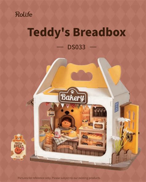 Canada Robotime Teddys Breadbox Miniature Dollhouse Ds033 Manual