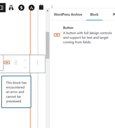 Fields And Text Block This Block Has Encountered An Error And Cannot Be