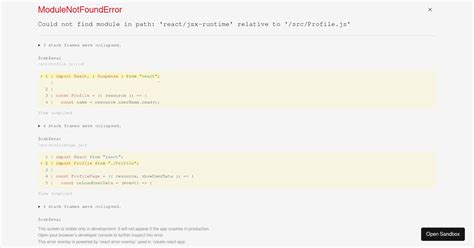 Concurrent Mode 3 Codesandbox