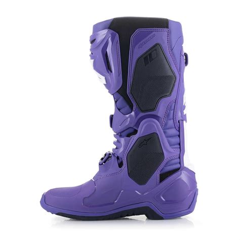 Alpinestars Tech 10 Cross Enduro Motorcycle Boots Ultraviolet Black For