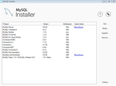 mysql workbench has stopped working the first time i want to run it