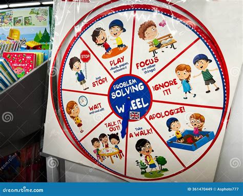 Red Problem Solving Puzzle Cube Editorial Photo