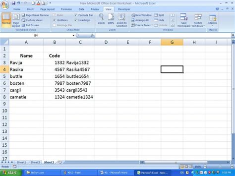 How Can I Take Two Columns In To One Techyv Com