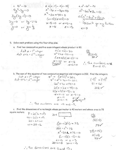 Iroquois Algebra Blog Unit 4 Practice Test 2 Answer Key My