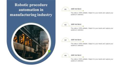 Robotic Procedure Automation Powerpoint Templates Slides And Graphics