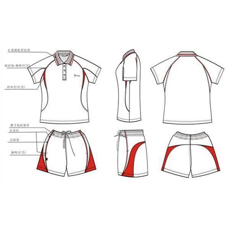 运动服设计图 鞋图 服图手稿 第2页 大山谷图库