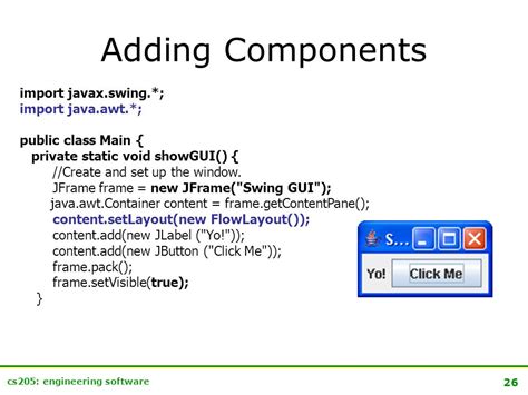 1 Cs205 Engineering Software University Of Virginia Fall 2006 Gui