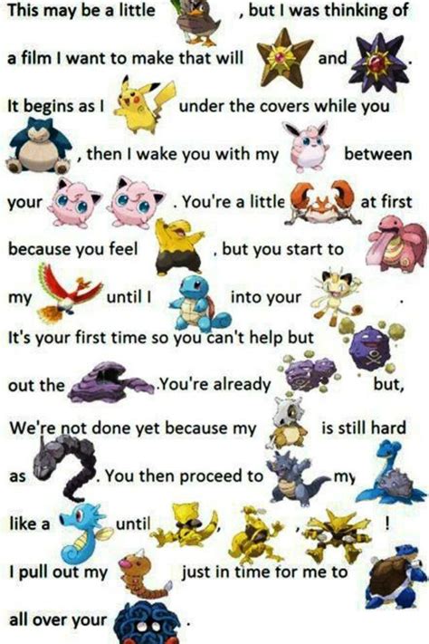 Pokemon Sex Pokemon Pinterest