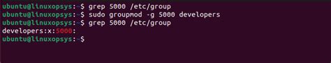 Groupmod Command In Linux Explained With Examples