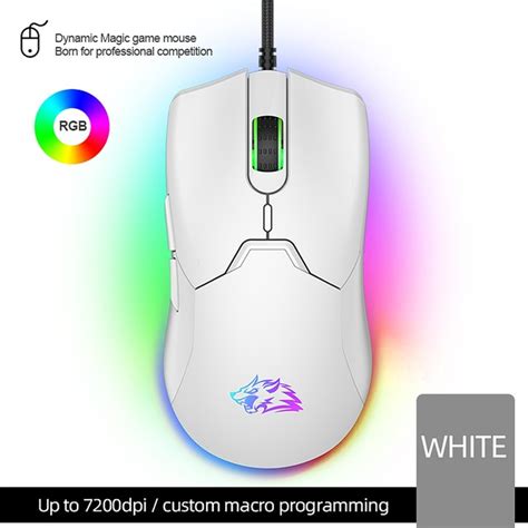Wired Gaming Mouse Ergonomic Rgb Computer Mouse With Rgb Big Gaming