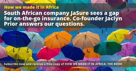 South African Company Jasure Sees A Gap For On The Go Insurance