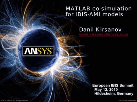 matlab co simulation for ibis ami models matlab co simulation