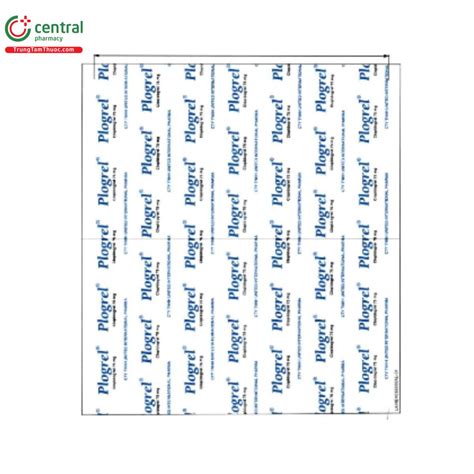 Thuốc Plogrel 75mg được Sử Dụng để Phòng Ngừa Các Biến Cố Huyết Khối