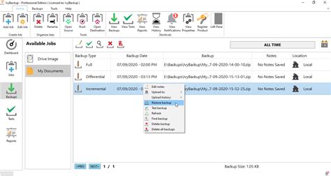 How Do I Restore An Incremental Backup Backup Software For Your Windows Computer IvyBackup