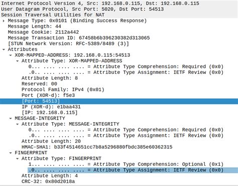 Webrtc Chrome Not Detecting Stun Success Responses Even If I Can See The Response Sent Via