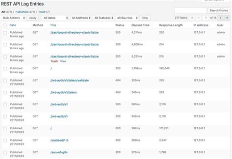 REST API LogREST APIのリクエストとレスポンスをログに記録できる WordPress活用術
