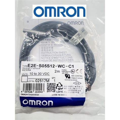 E E S S WC C Inductive Barrel Style Proximity Sensor NPN mm Detection M ไฟ vdc สาย