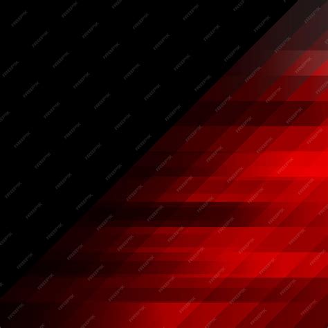 Premium Vector Dark Red Tech Minimal Geometric Abstract Background