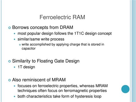 Ppt Non Mosfet Based Memory Powerpoint Presentation Free Download Id206953