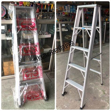 บันไดอลูมิเนียม Barco 5 ขั้น 6ขั้น อย่างหนา Th